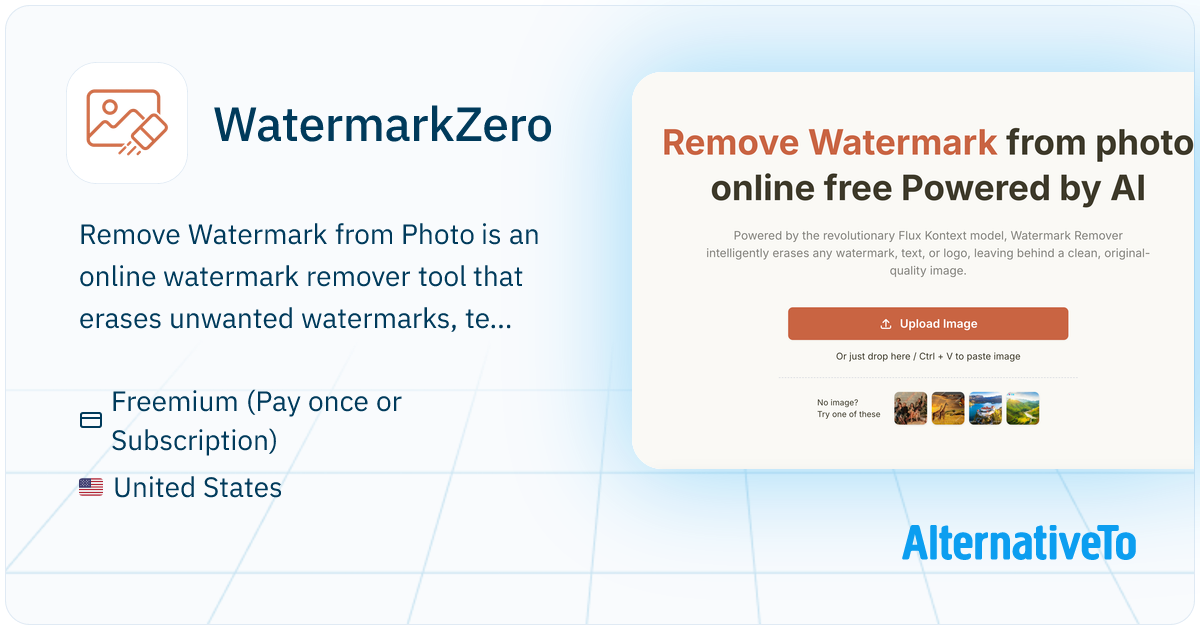 WatermarkZero: Effortlessly remove watermark from photo for free ...