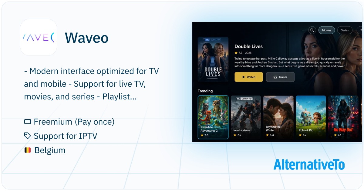 Waveo: Modern player for Android TV, Fire TV, and Android mobile ...