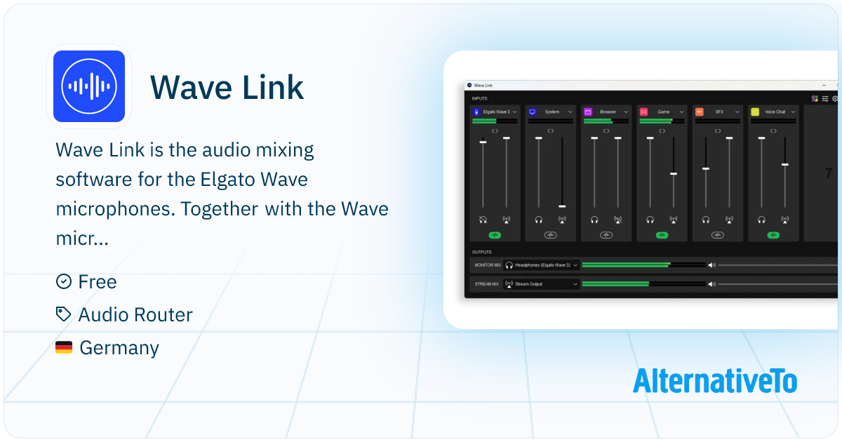 Wave Link: Multi-channel digital soundboard application for Windows ...