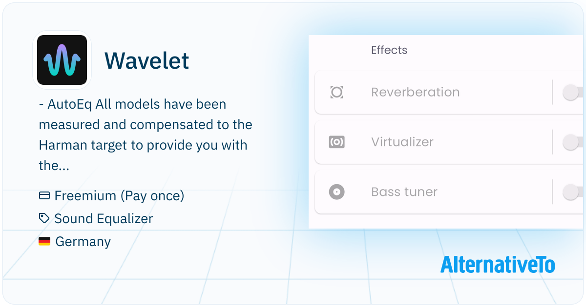 Wavelet: A headphone-specific EQ for Android with thousands of presets ...