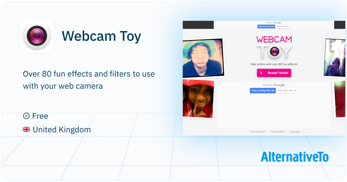 Webcam Toy: Over 80 fun effects and filters to use with your web camera ...