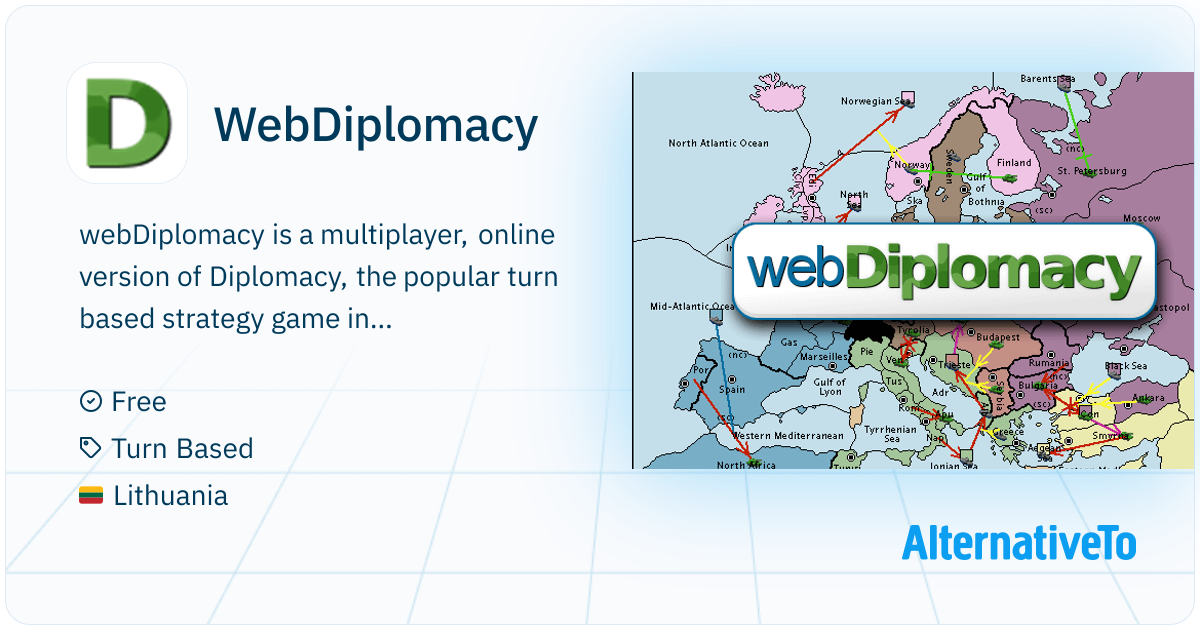WebDiplomacy: WebDiplomacy is a multiplayer, online version of ...