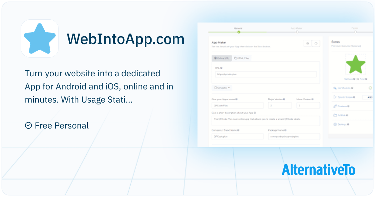 WebIntoApp.com: Turn your website into a dedicated App for Android and ...