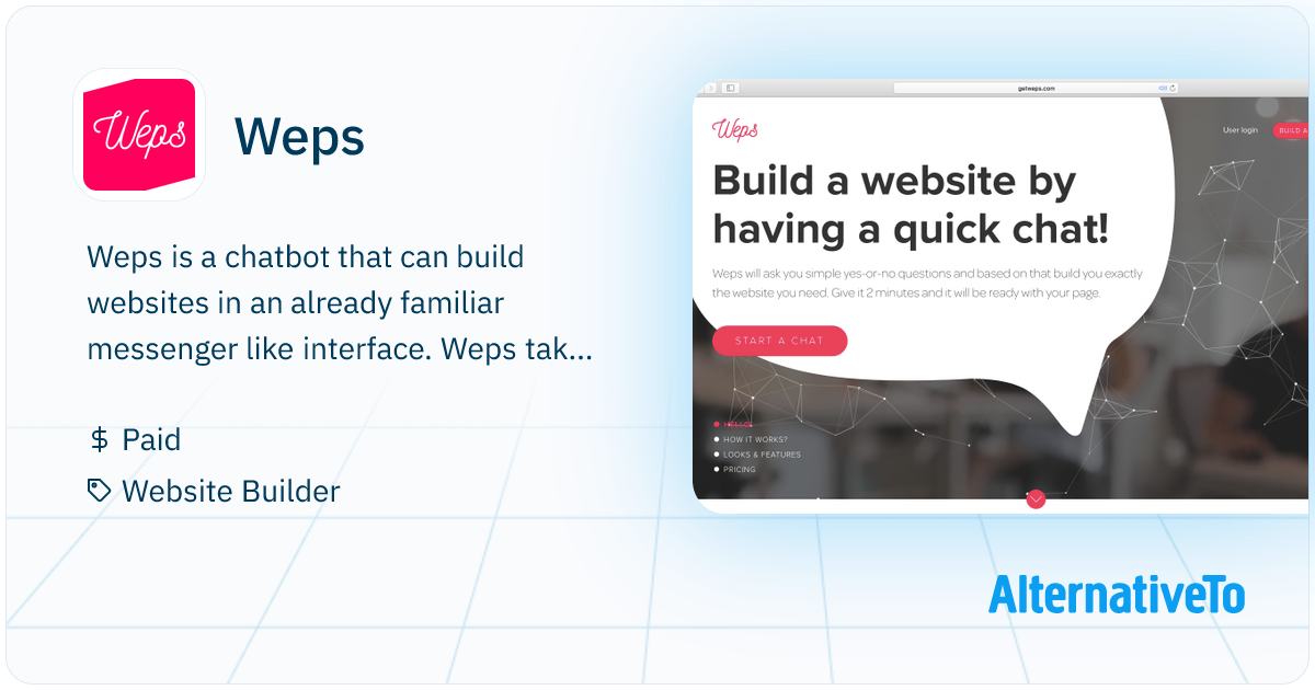 Weps: Utilises the power of artificial intelligence in order to ...