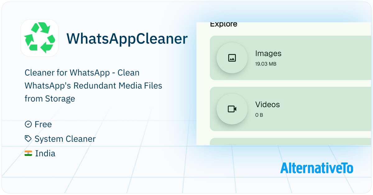 WhatsAppCleaner: Cleaner for WhatsApp - Clean WhatsApp's Redundant ...