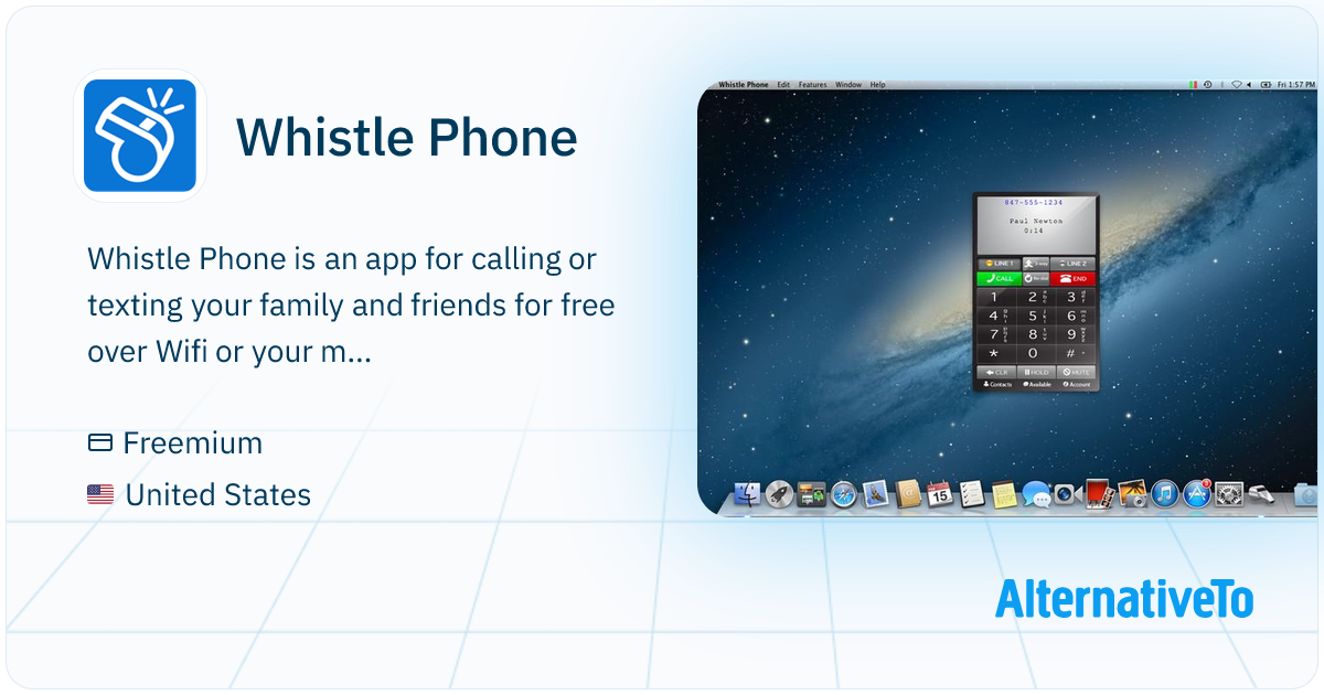 Whistle Phone: App for calling or texting | AlternativeTo