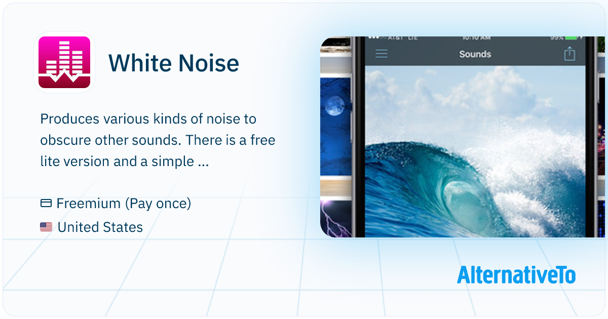 White Noise: To help you sleep and games to wake you up | AlternativeTo