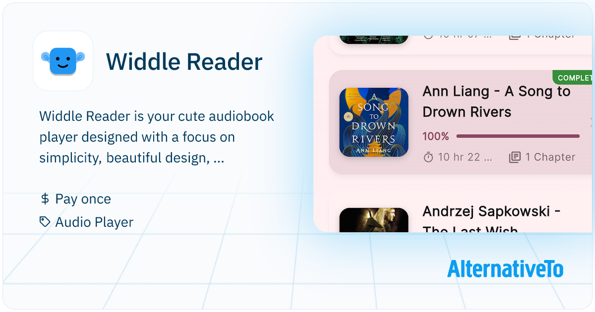 Widdle Reader: Your cute audiobook player designed with a focus on ...