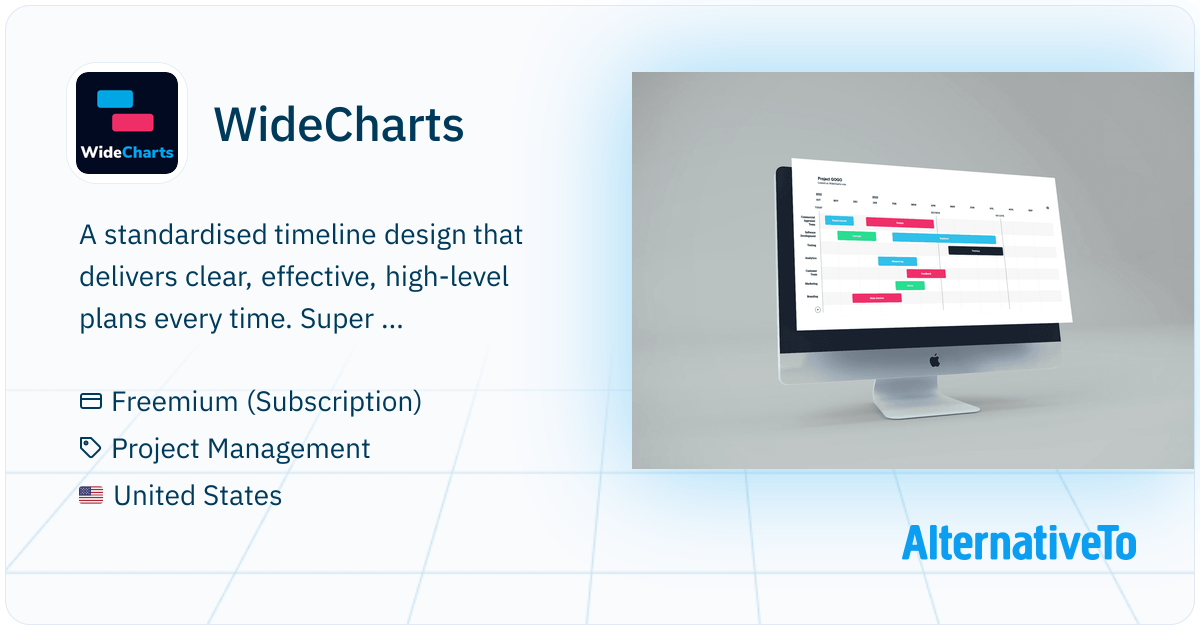 WideCharts: High-level timeline maker | AlternativeTo
