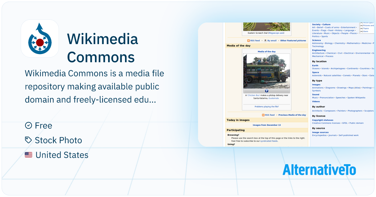 Wikimedia Commons: Media file repository making available public domain ...