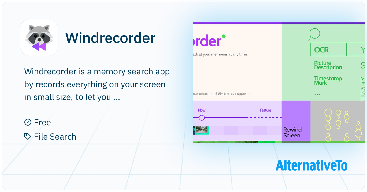 Windrecorder: Memory search app by records everything on your screen in ...