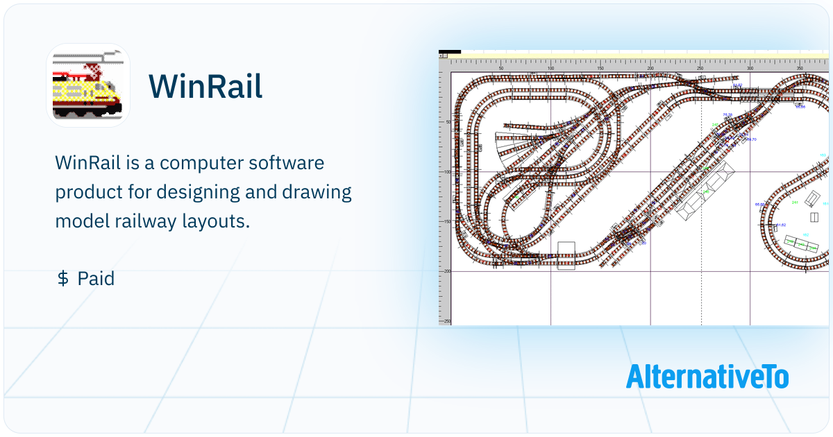 WinRail: Computer software product for designing and drawing model ...