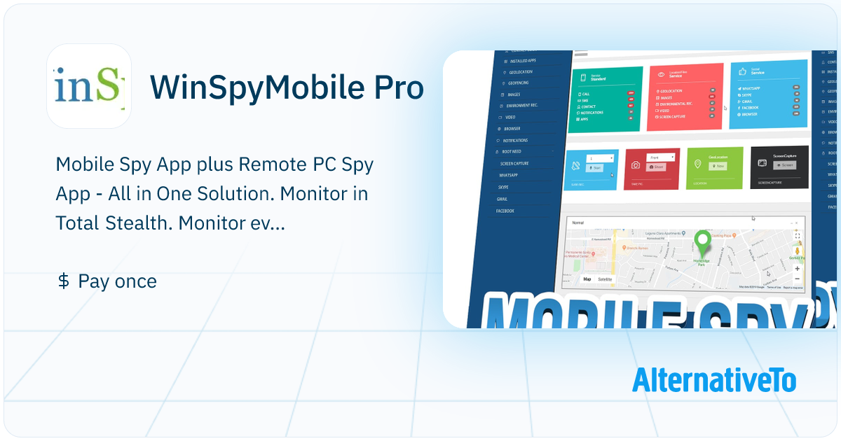 WinSpyMobile Pro: Mobile Spy App and Remote PC Spy App - All in One ...