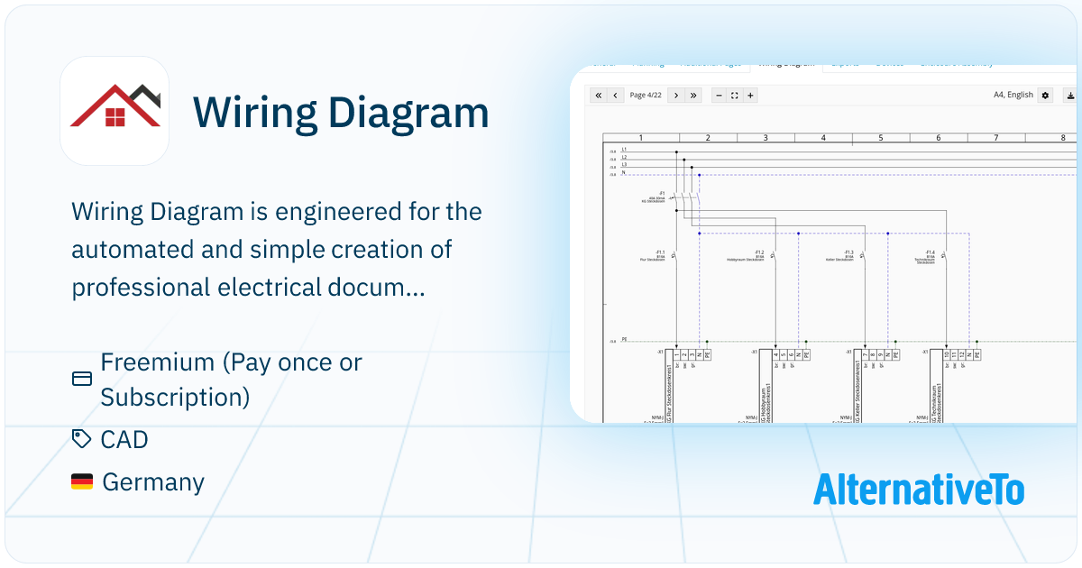 Wiring Diagram: Online tool to auto generate wiring diagrams / 2D-CAD ...