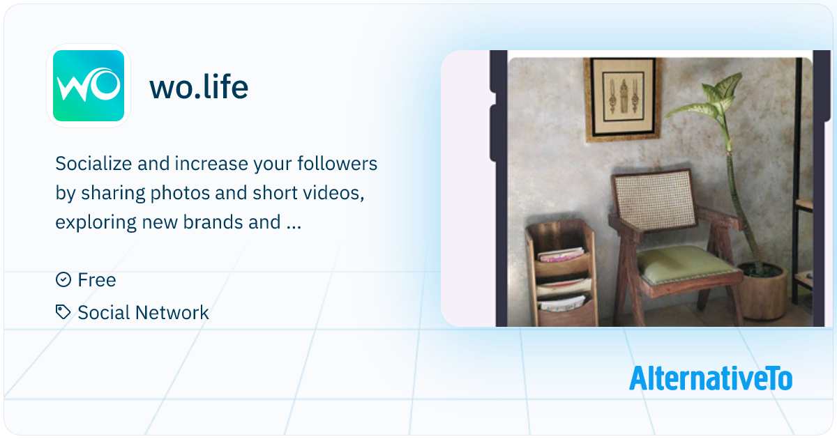 wo.life: Create, connect, shop, and earn on our platform. | AlternativeTo