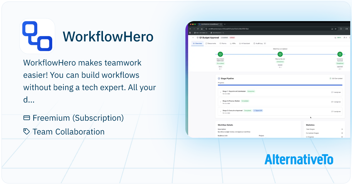 WorkflowHero: The AI-powered workflow management platform that ...
