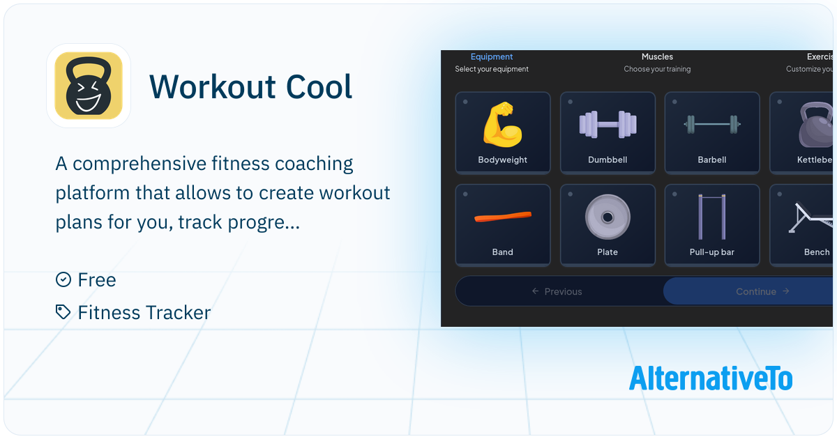 Workout Cool: Modern open-source fitness coaching platform. | AlternativeTo