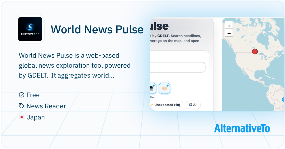 World News Pulse: A web-based, near real-time global news explorer that ...
