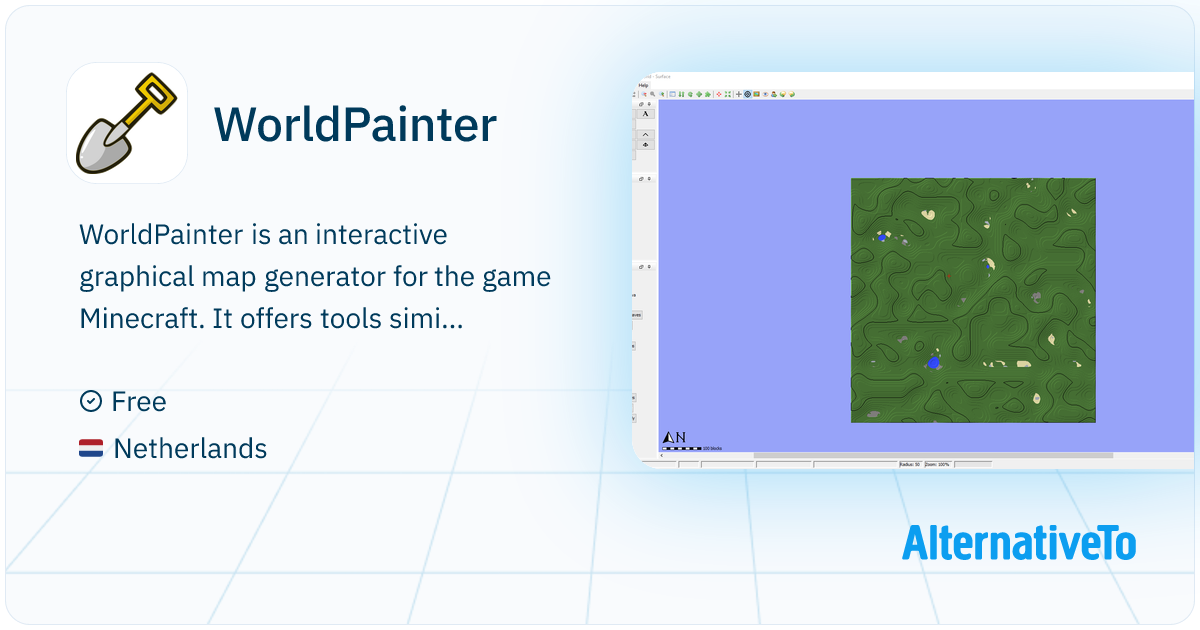 WorldPainter: Interactive map generator for Minecraft. | AlternativeTo