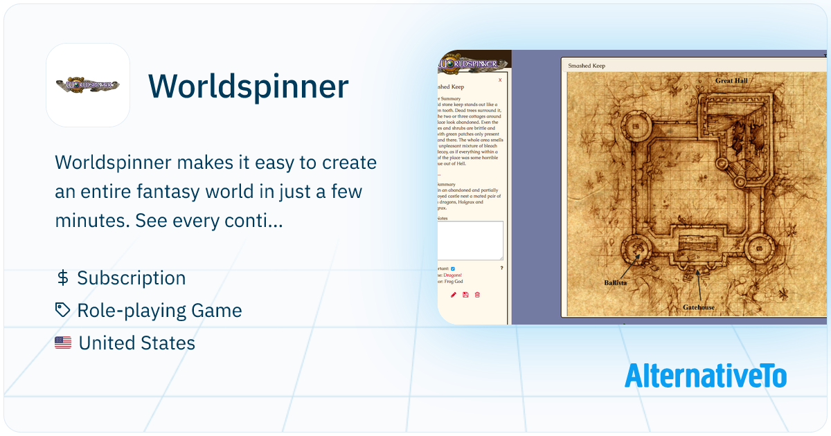 Worldspinner: Create an entire fantasy world in just a few minutes ...