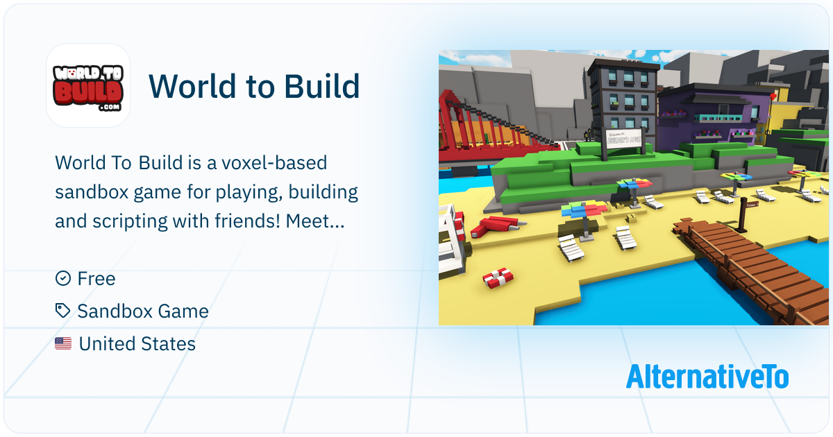 World to Build: Online voxel sandbox for playing, building and ...