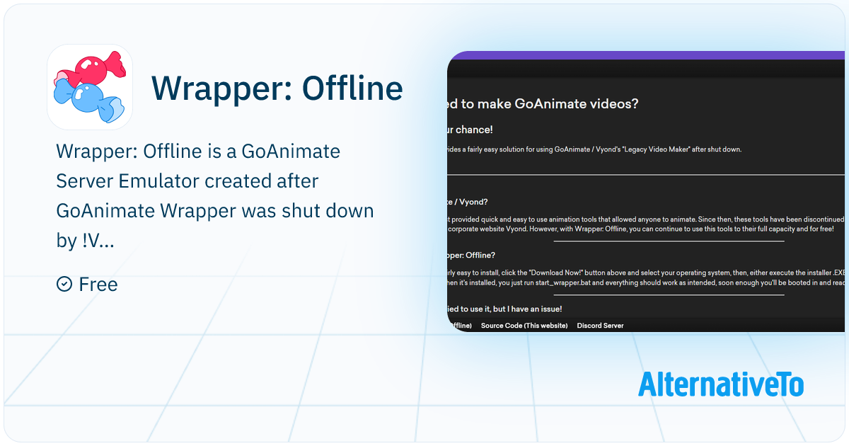 Wrapper: Offline: GoAnimate Server Emulator | AlternativeTo