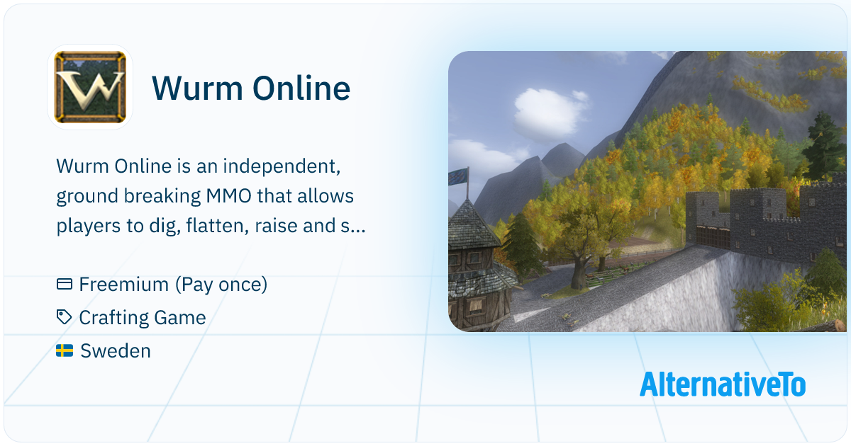 Wurm Online: Independent, ground breaking | AlternativeTo