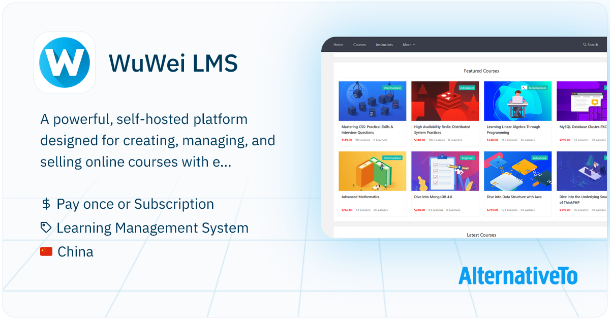 WuWei LMS: WuWei is a fast, secure, and scalable Learning Management ...