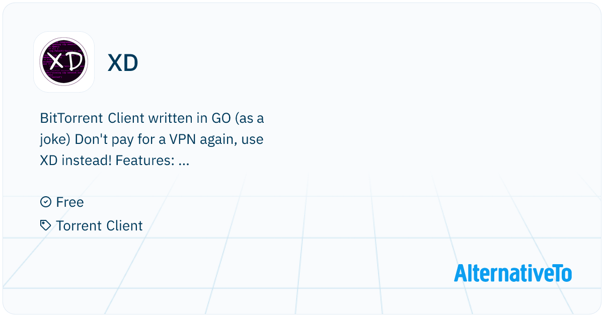 XD: Anonymous filesharing client | AlternativeTo
