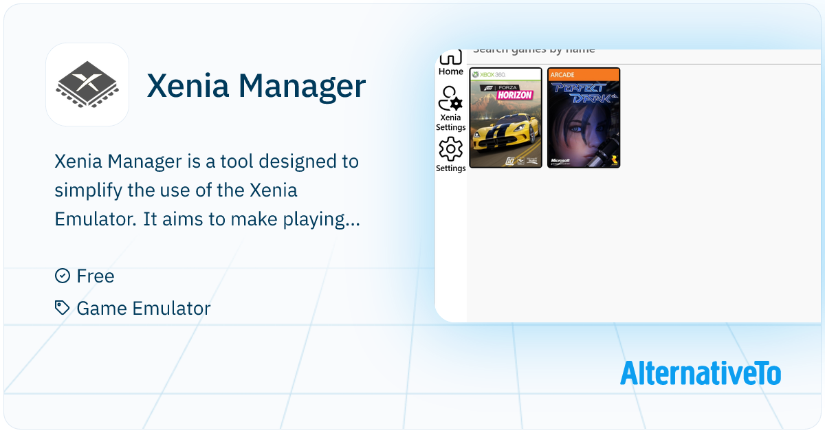Xenia Manager: Tool that tries to make using Xenia Emulator easier ...