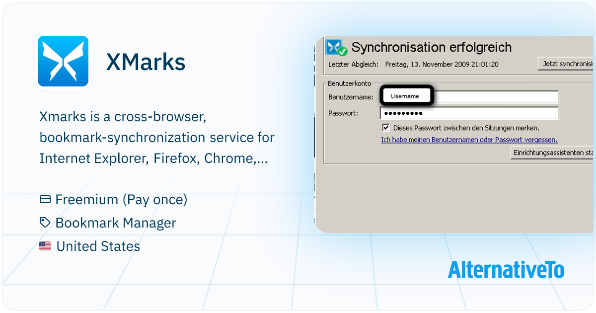 XMarks: Xmarks is a cross-browser | AlternativeTo