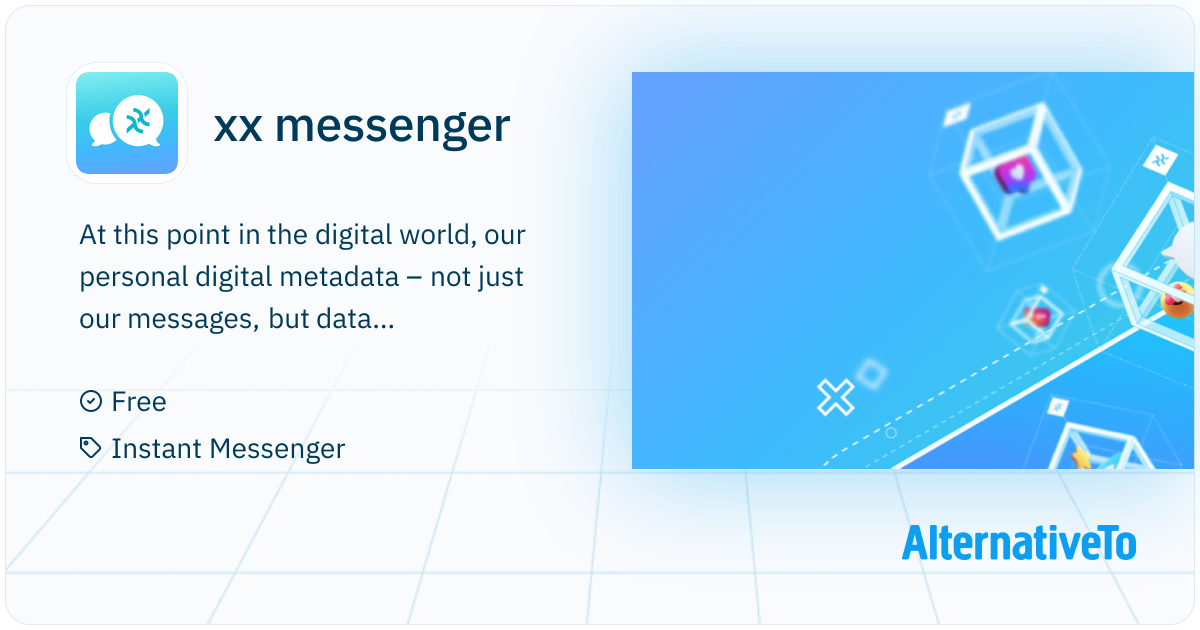 xx messenger: At this point in the digital world, our personal ...