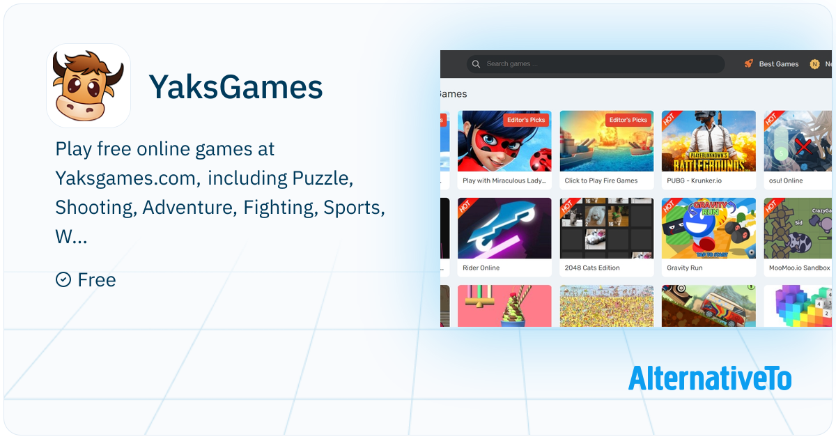 YaksGames: Play Free Online Games at Yaksgames.com | AlternativeTo