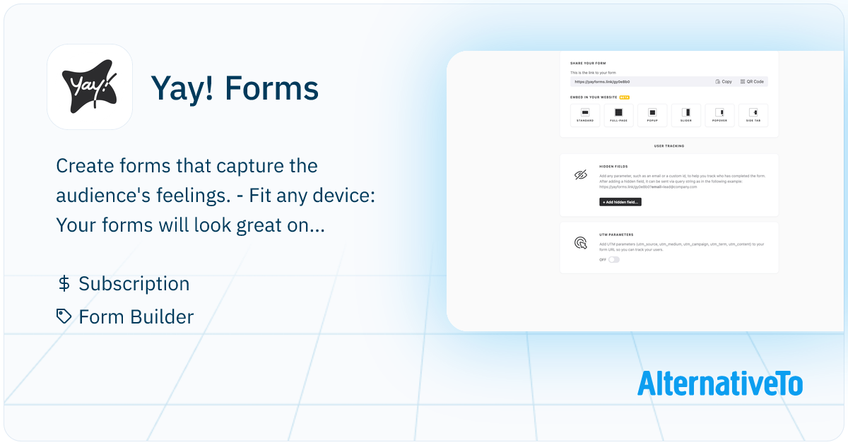 Yay! Forms: Create forms that capture your audience's feelings ...