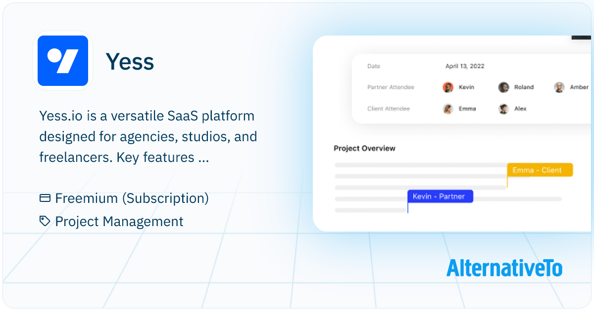 Yess: Io offers a sophisticated SaaS solution for agencies, studios ...