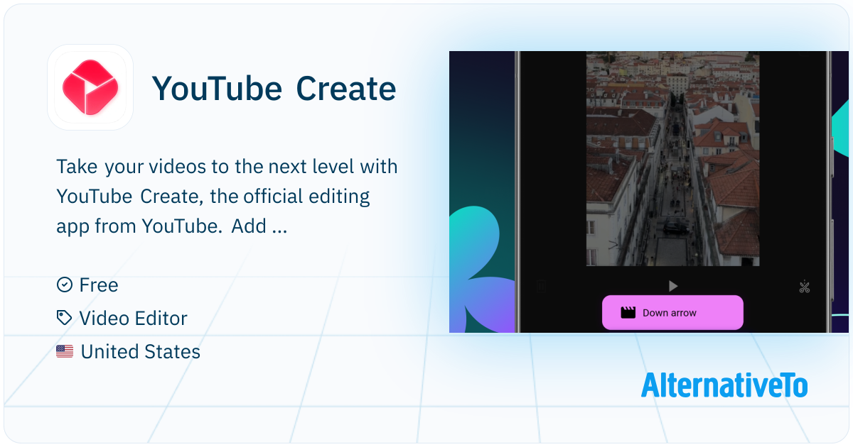 YouTube Create: YouTube's official editing app, offering a range of ...
