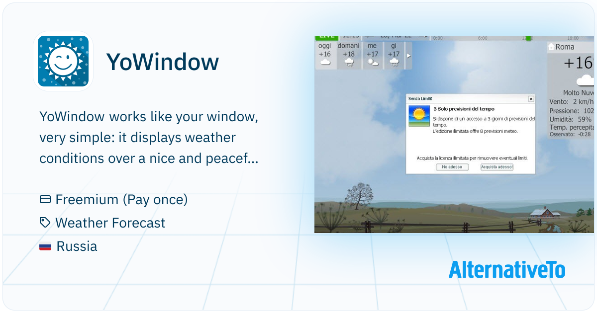 YoWindow: New kind of weather app that works like your window ...