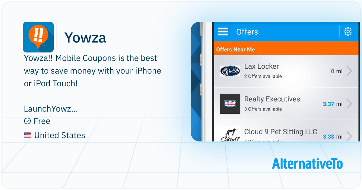 Yowza: Saving Money Has Never Been Easier! | AlternativeTo