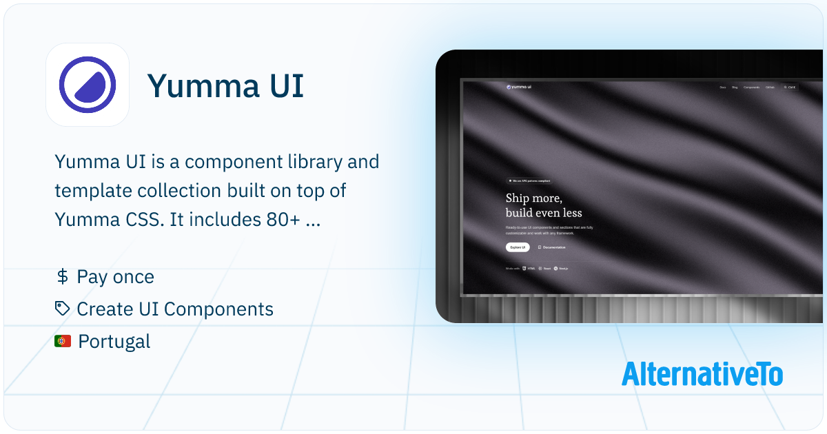 Yumma UI: Free UI components and premium templates built with Yumma CSS ...