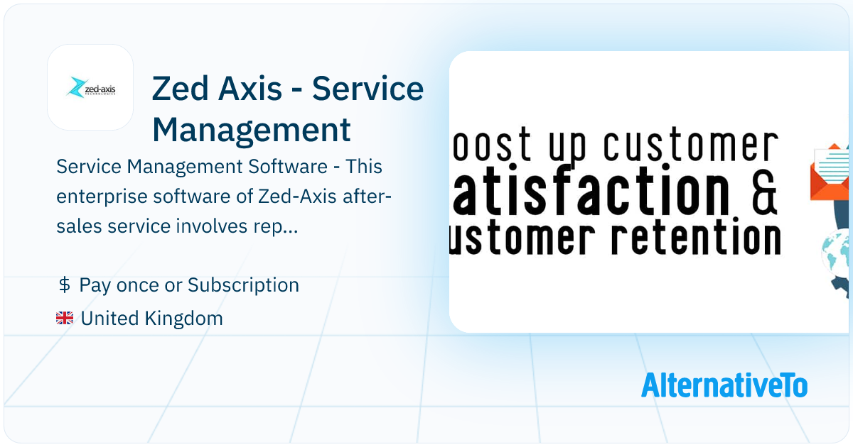Zed Axis - Service Management: Service Management Software - This ...