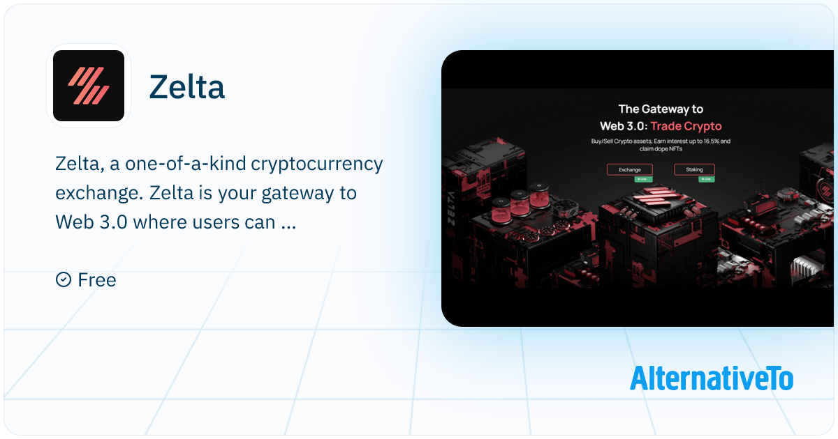 Zelta: Trade 200+ crypto at ZERO fees* on ZELTA | AlternativeTo