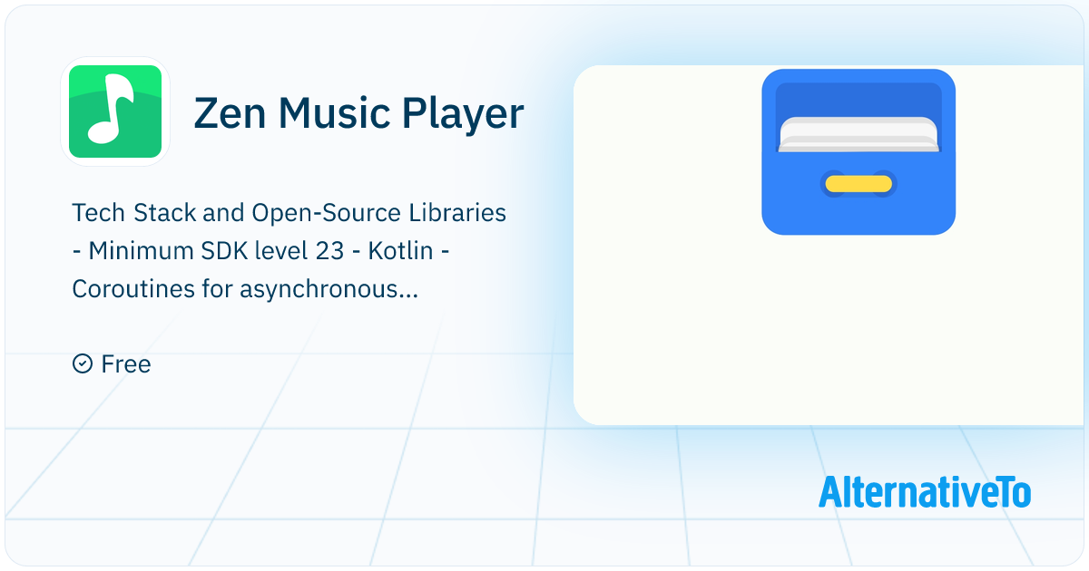Zen Music Player: Material You music player for android | AlternativeTo
