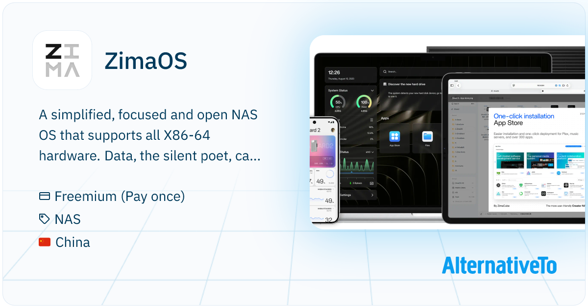 ZimaOS: A simplified, focused and open NAS OS that supports all X86-64 ...