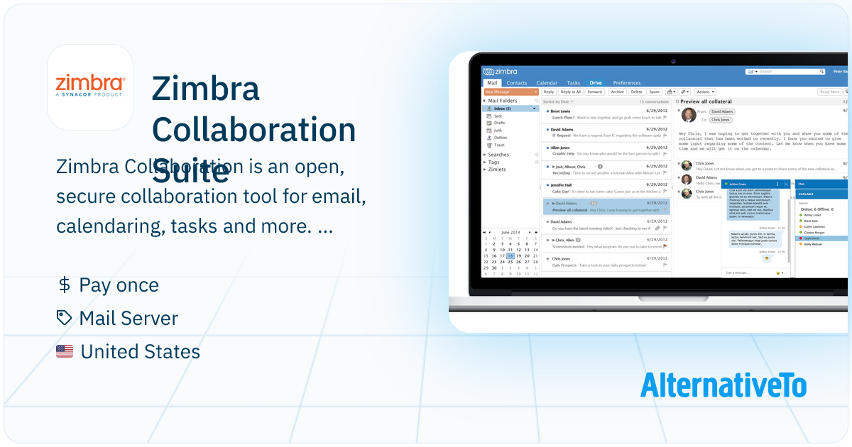Zimbra Collaboration Suite: Zimbra Collaboration is an open, secure ...