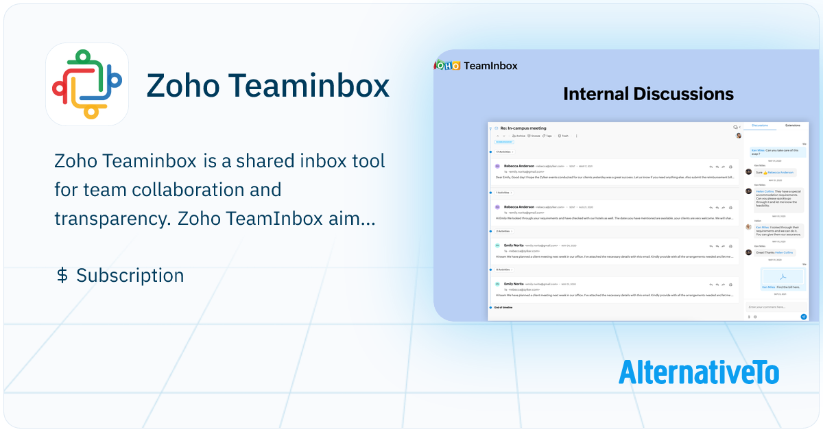 Zoho Teaminbox: - A shared inbox tool for team collaboration and ...