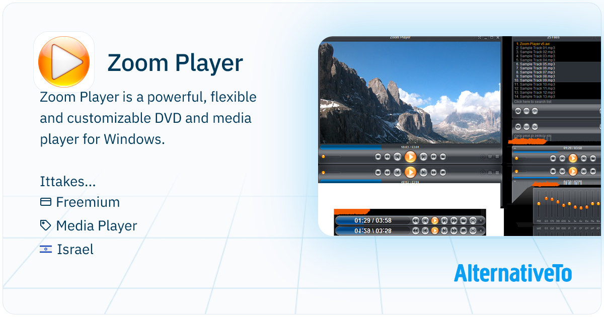 Zoom Player: Easy to use and customizable Multimedia Player for Windows ...