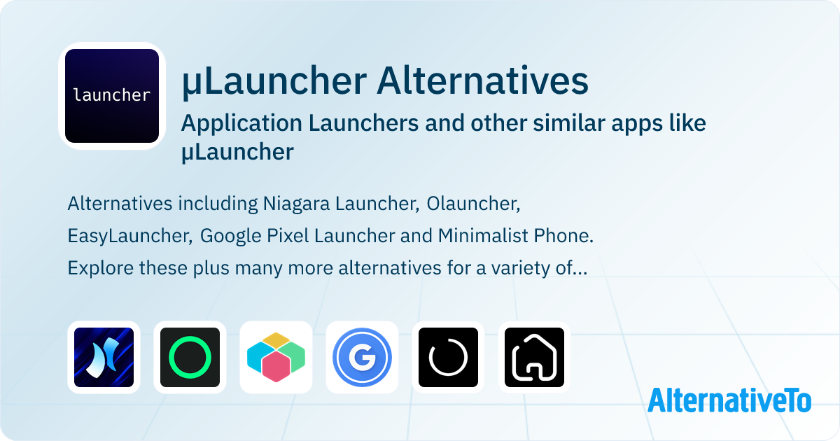µLauncher Alternatives: Top 8 Application Launchers & Similar Apps ...