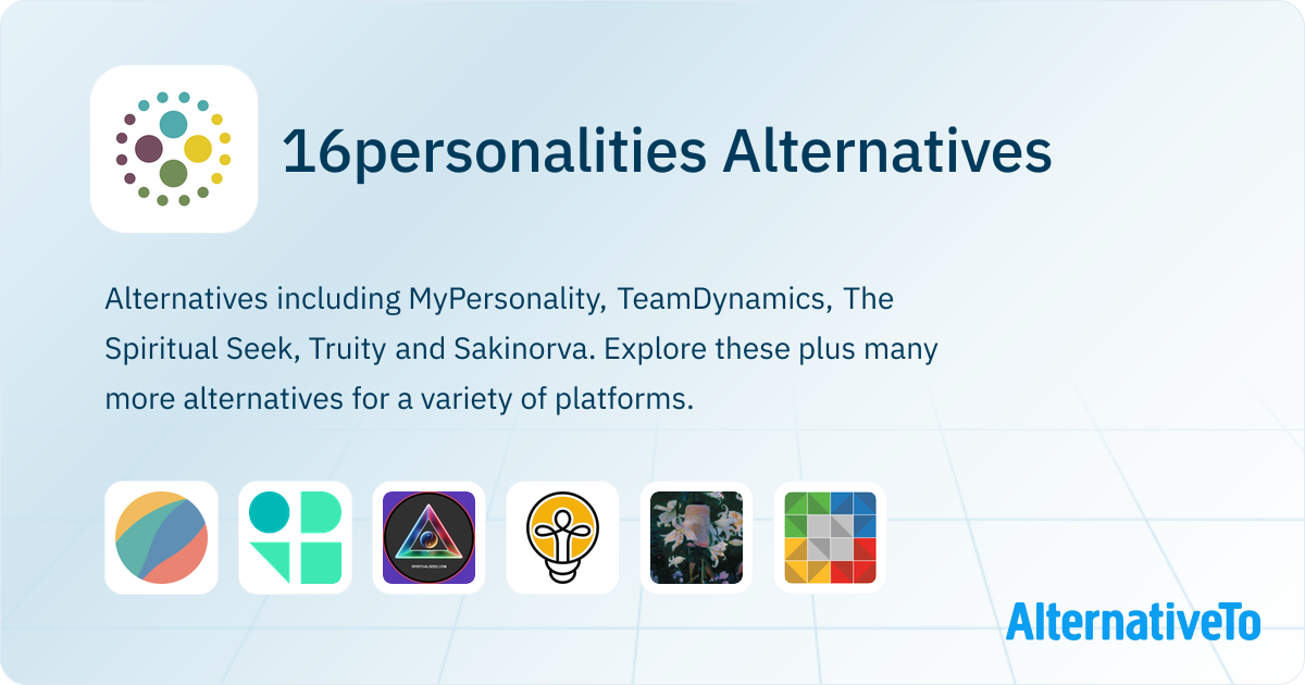 16personalities Alternatives - Explore Similar Sites & Apps | AlternativeTo