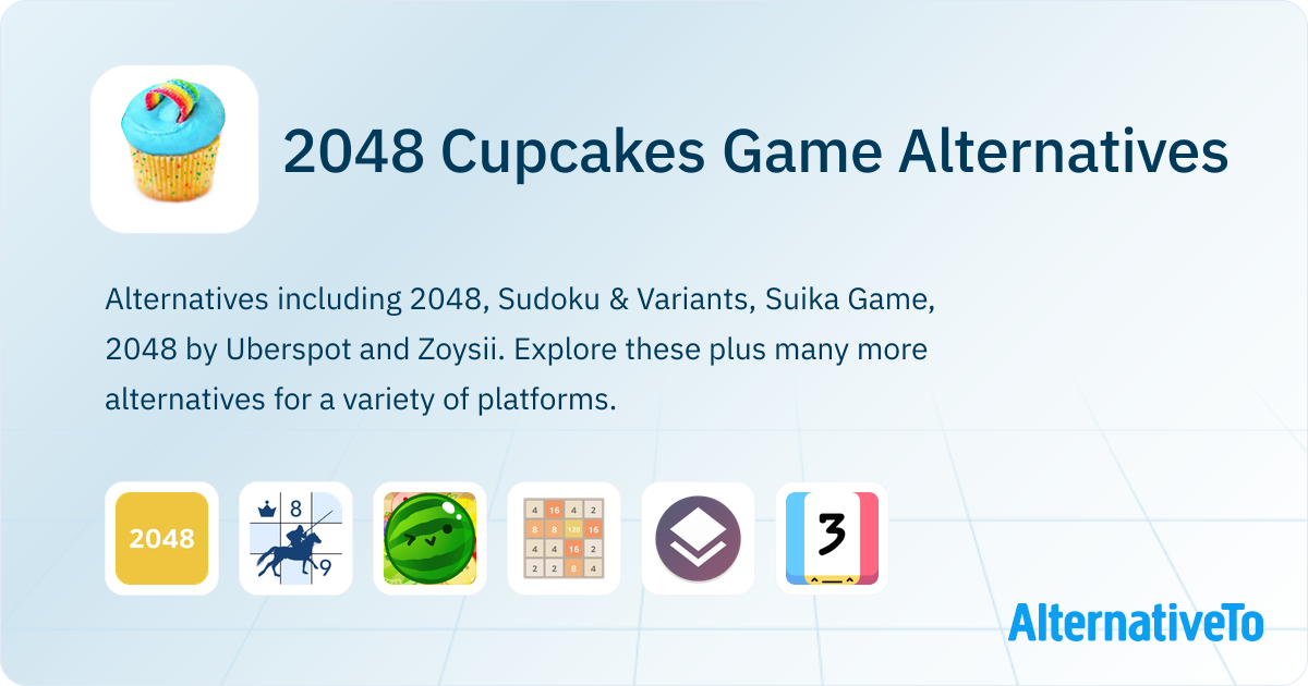 2048 Cupcakes Game Alternatives - Explore Similar Sites & Apps ...