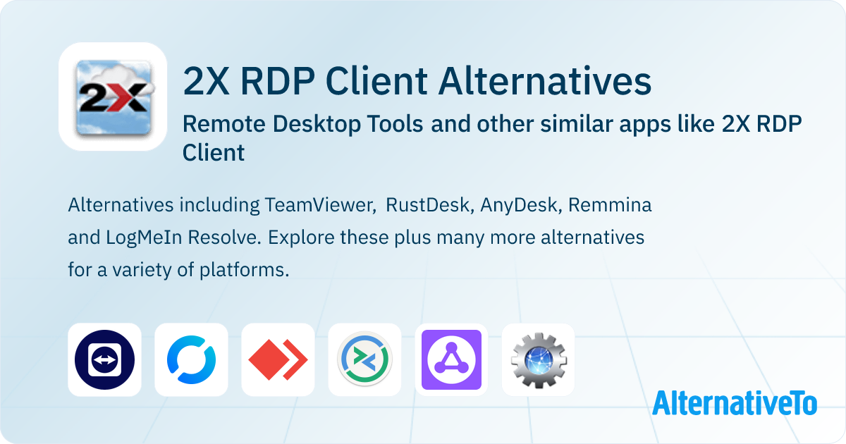 2X RDP Client Alternatives: Top 12 Remote Desktop Tools & Similar Apps ...